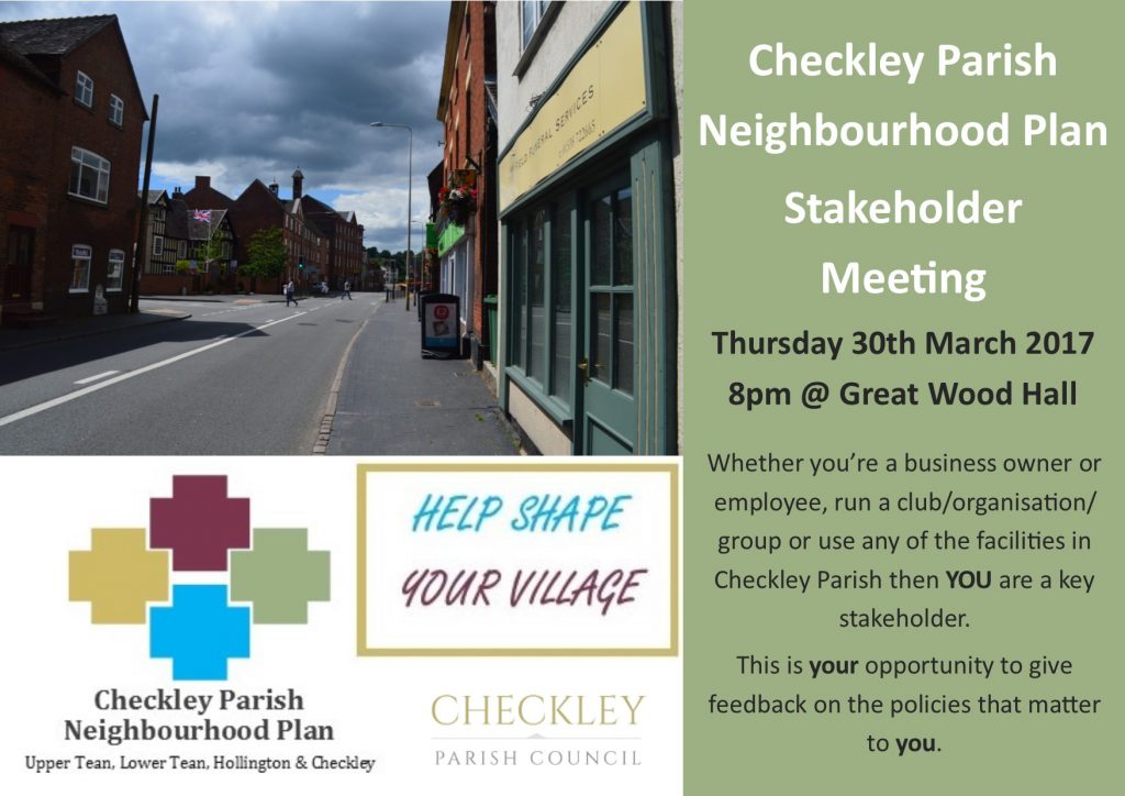 Checkley Parish Council - Neighbourhood Development Plan